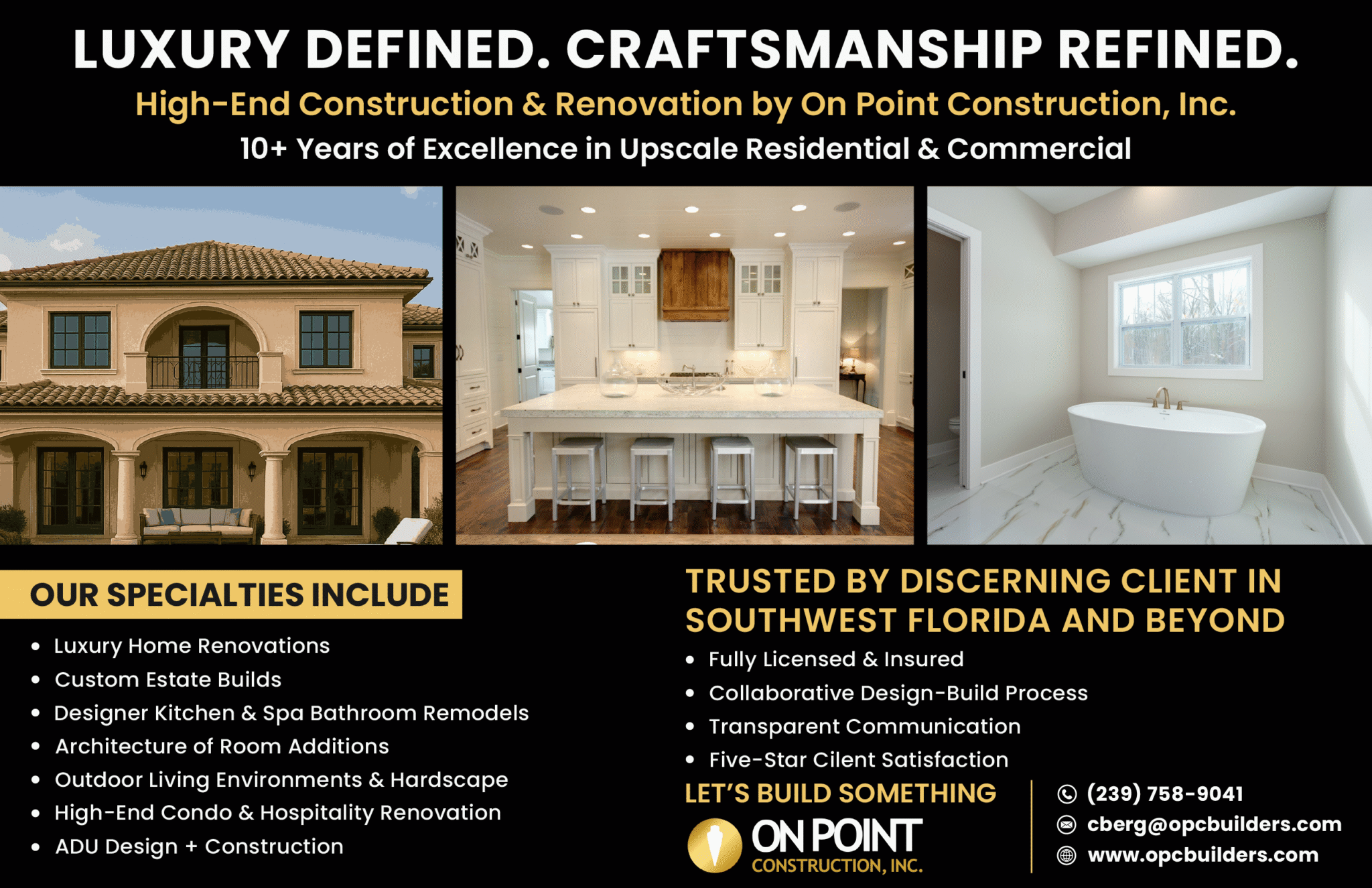 On Point Construction Featured in Upscale Magazine – On Point Construction